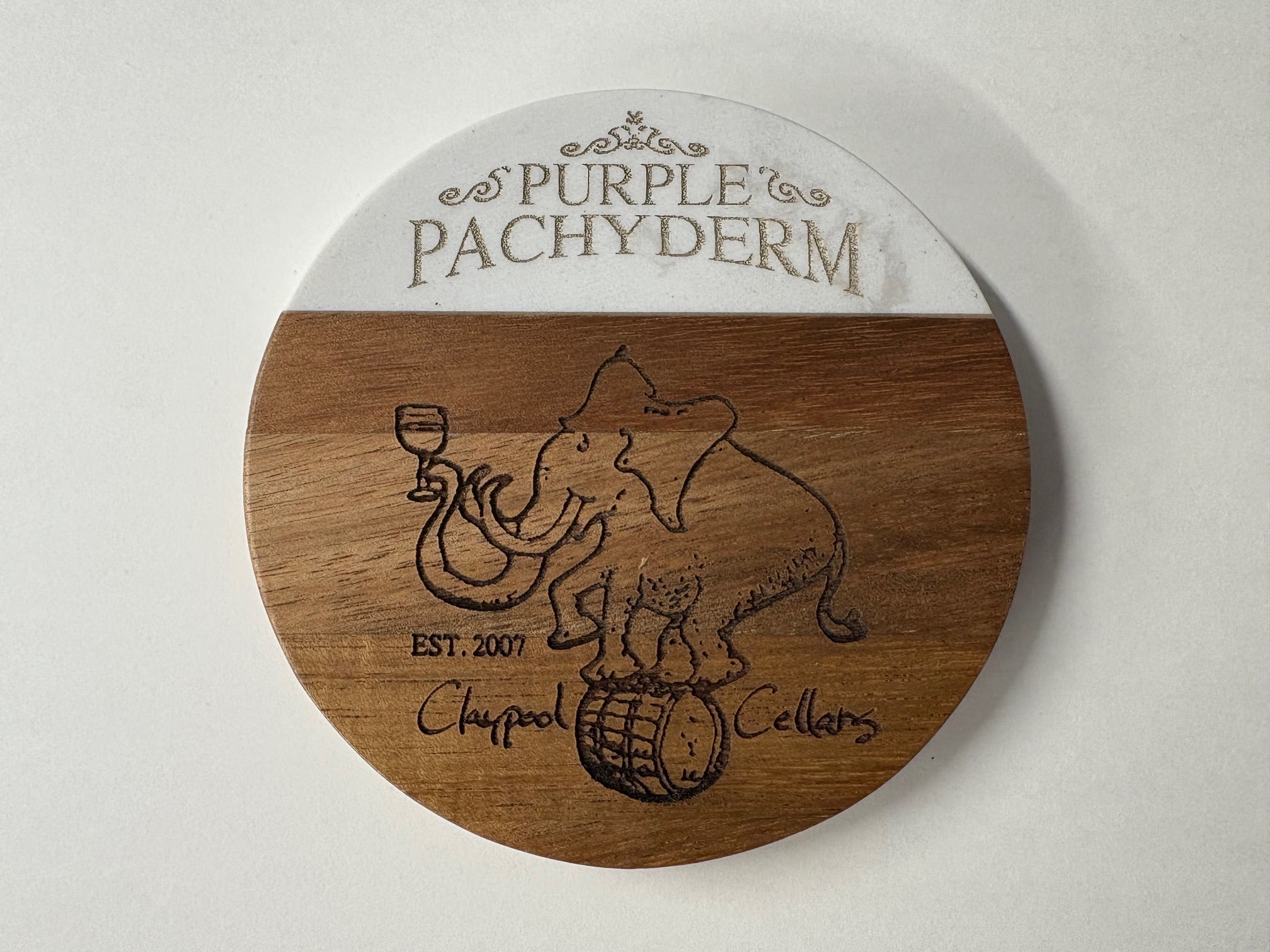 Purple Pachyderm Coaster – Parksmith